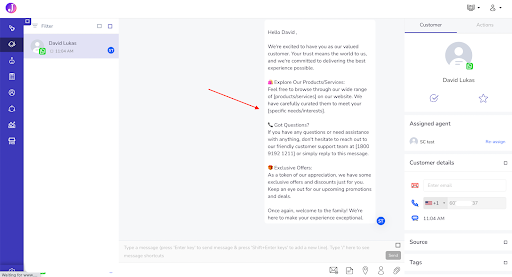 Live Chat 1:1 Outbound Messaging – Vonage API Support
