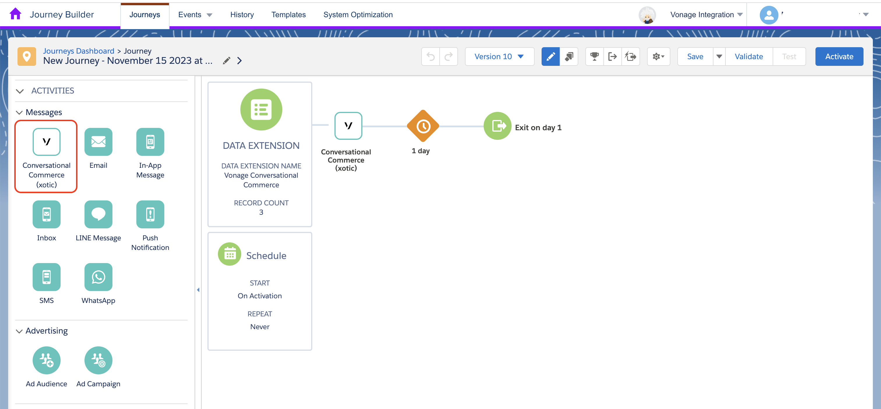 Vonage Conversational Commerce for Salesforce Marketing Cloud – Vonage ...