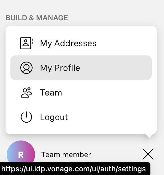 How to change your email address on the unified account? – Vonage API ...
