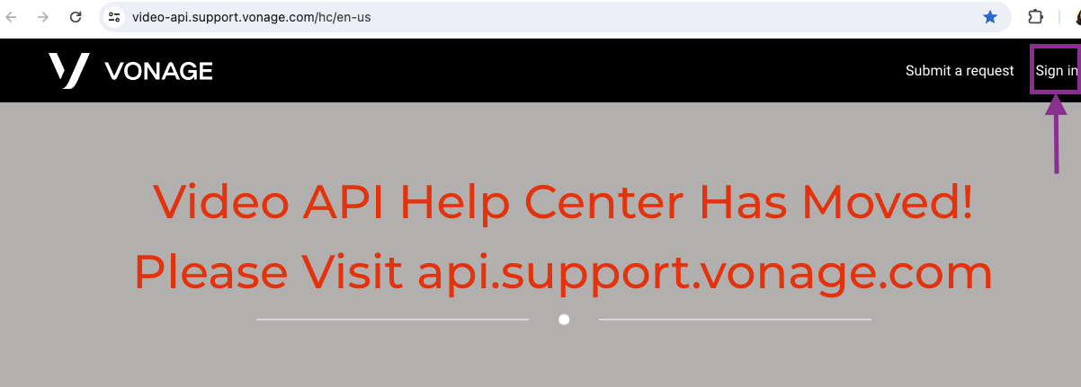 How can I access my Support tickets? – Vonage API Support