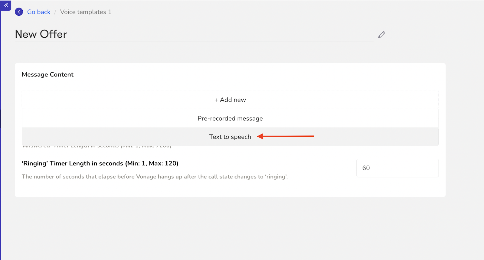 Voice Broadcast – Vonage API Support
