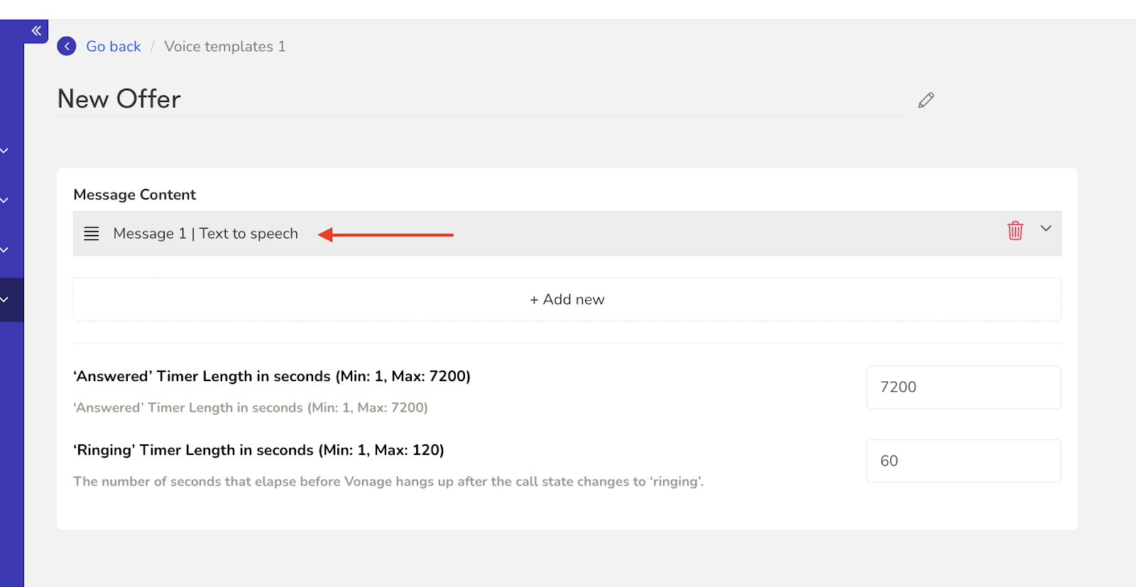 Voice Broadcast – Vonage API Support