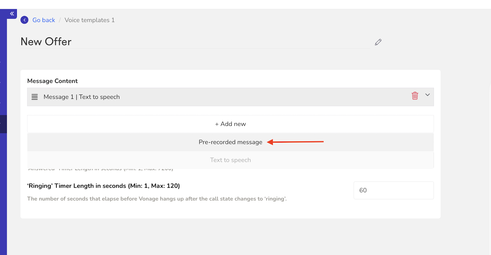Voice Broadcast – Vonage API Support