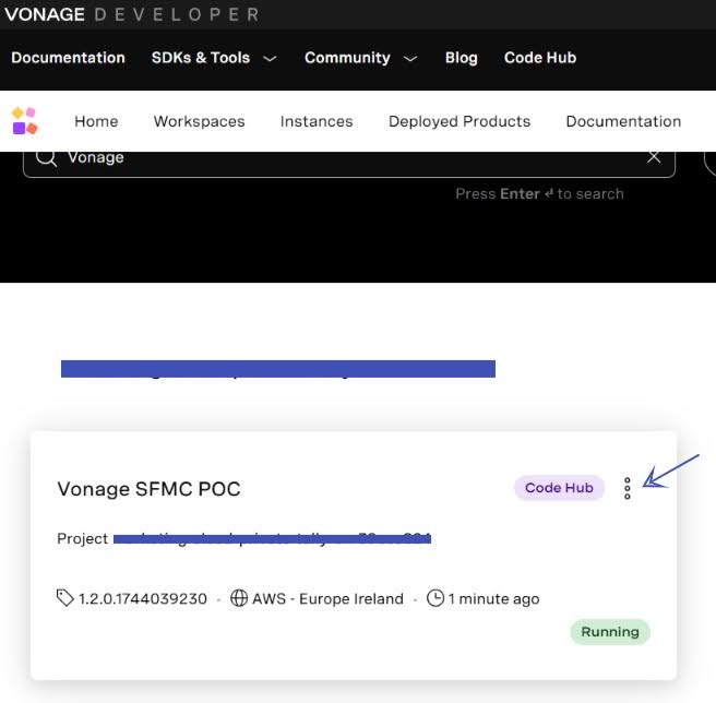 Vonage Conversations for Salesforce Marketing Cloud (SFMC) Overview – Vonage API Support