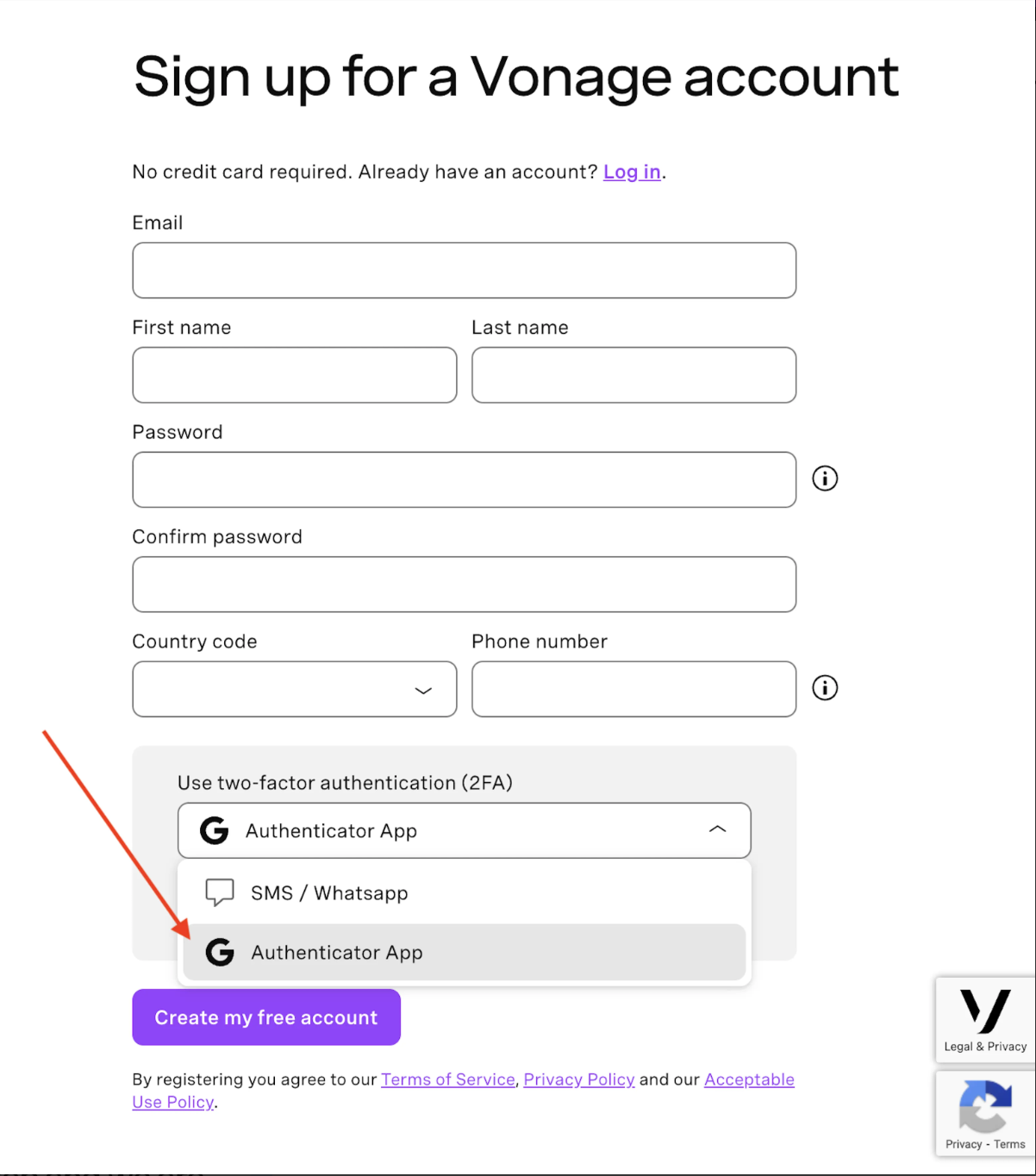 How to set up TOTP Authentication for 2FA verification on the Vonage ...