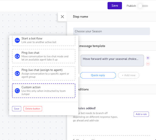 Bot Builder Custom Payload As A Bot Trigger Vonage Api Support 4225