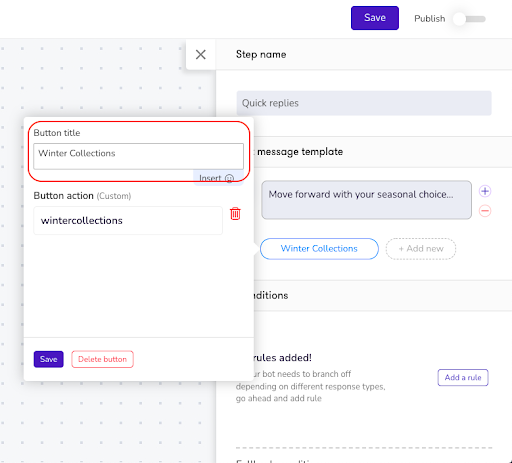 Bot Builder Custom Payload As A Bot Trigger Vonage Api Support