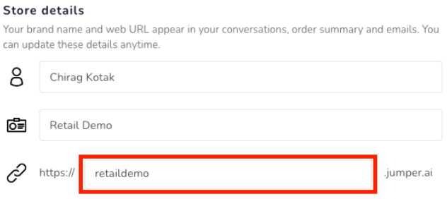How to check your Jumper Shopname – Vonage API Support